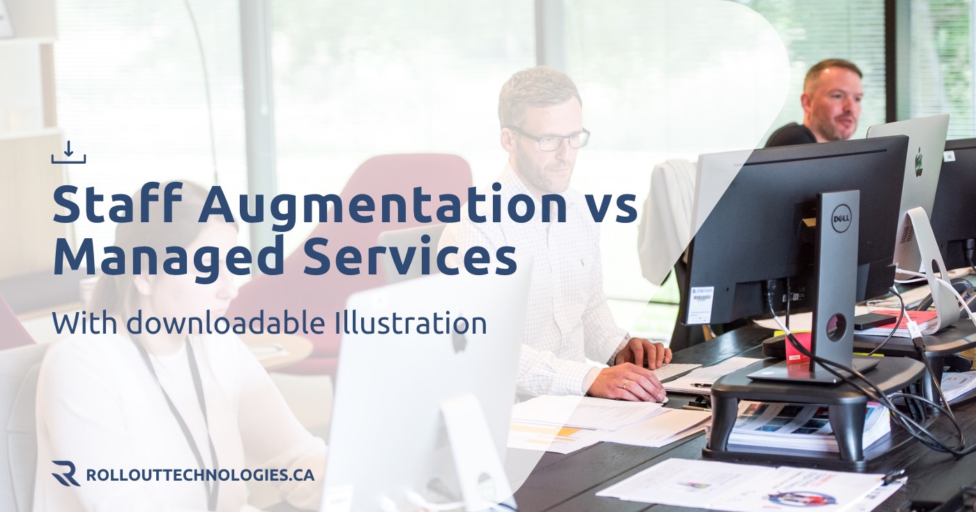 Staff Augmentation vs Managed Services: Downloadable Infographic